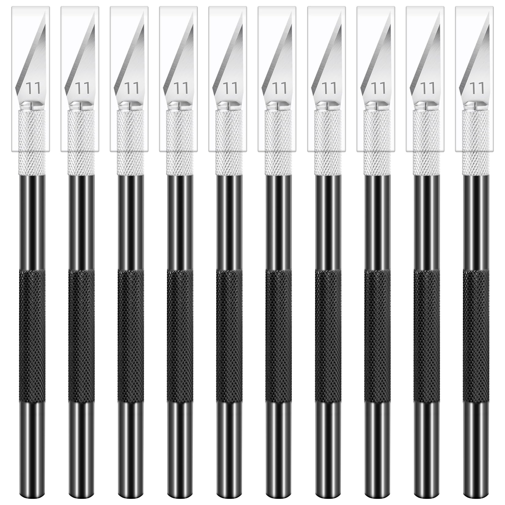 Amazon.com: Jetmore 10 Pack Exacto Knife Set, Craft Knife, Hobby Knife ...