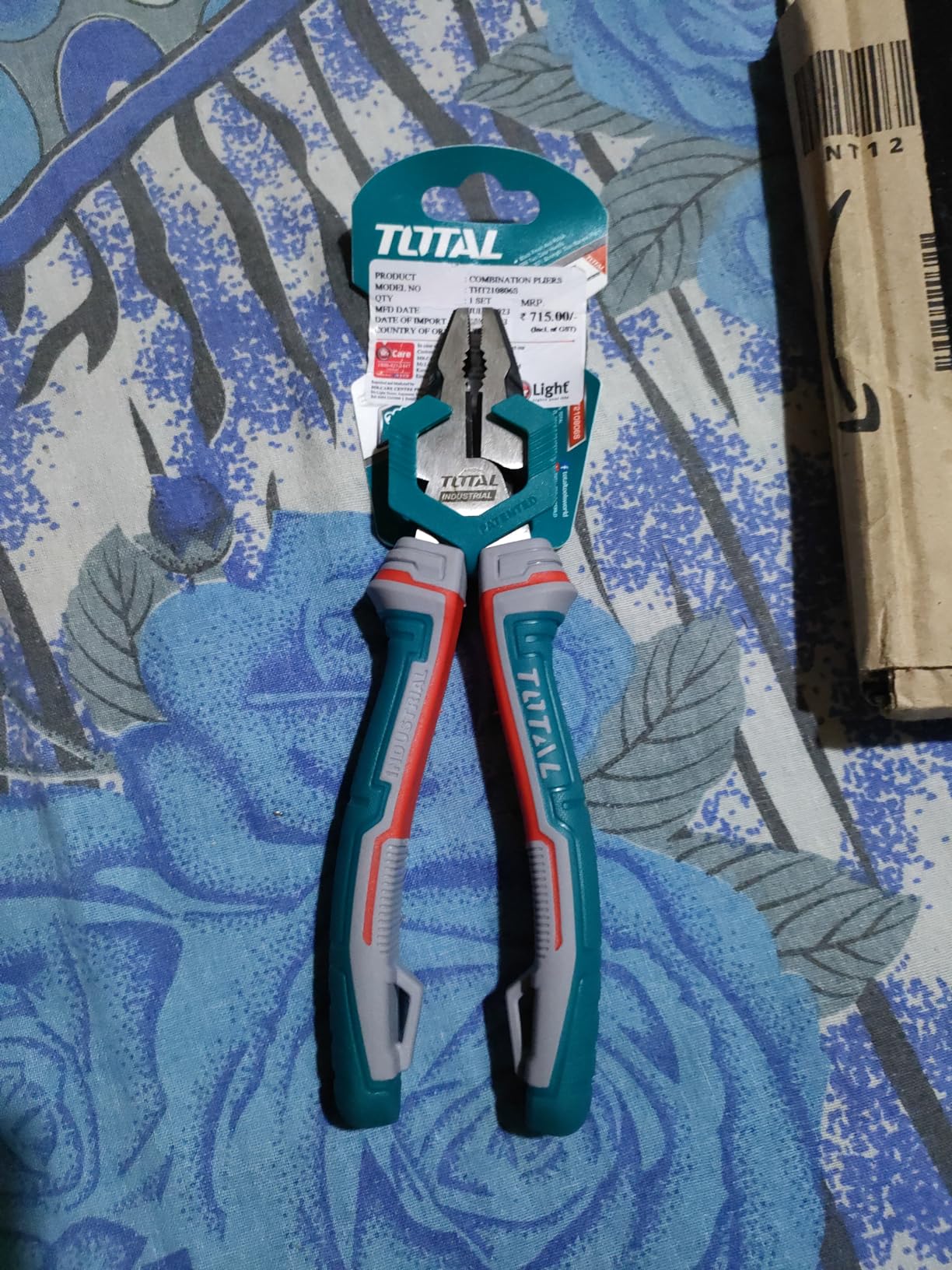 Total Tools TOTAL Leverage Combination Plier, 30% More Efficient Than ...