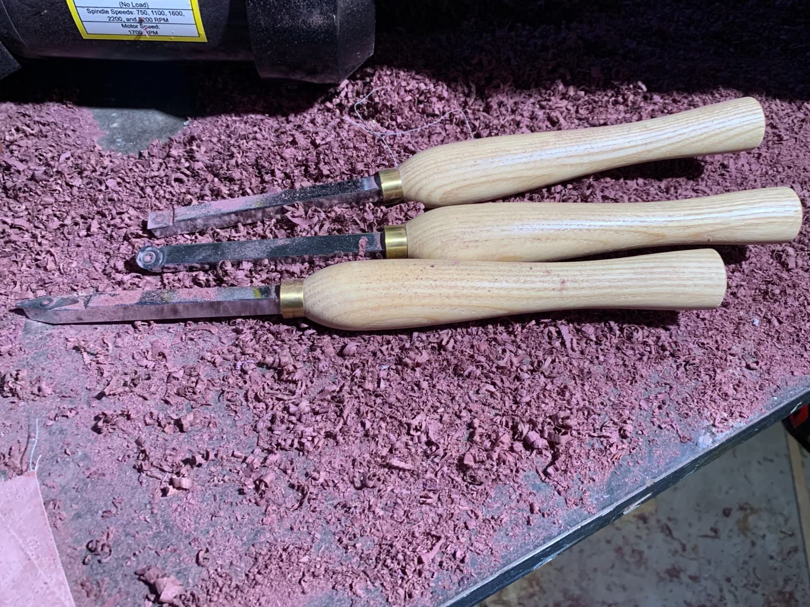 Akylin 3Pcs Ergonomic Carbide Insert Wood Turning Tools Set,Lathe ...