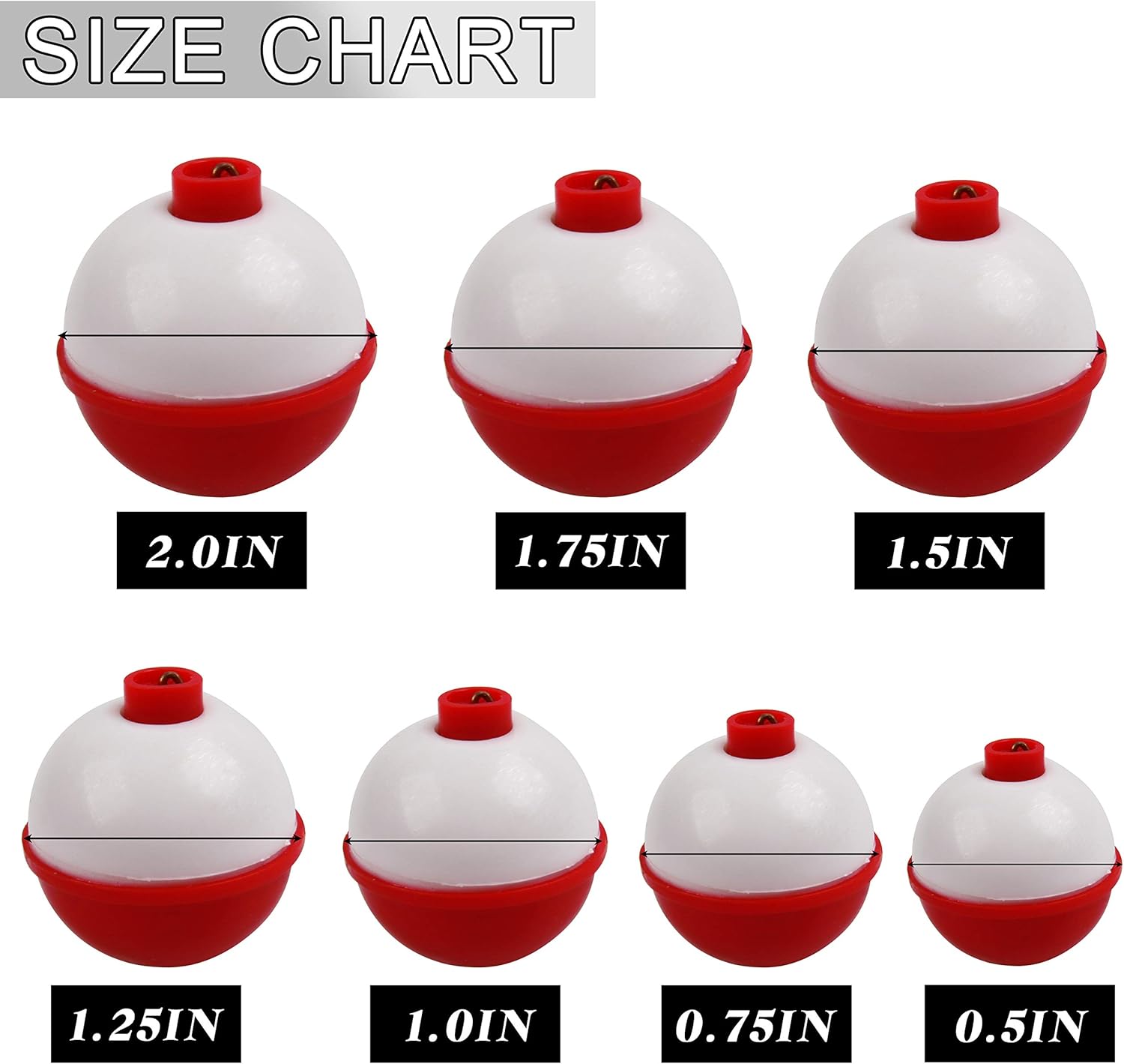 Fishing Bobber Size Chart | Reviewmotors.co