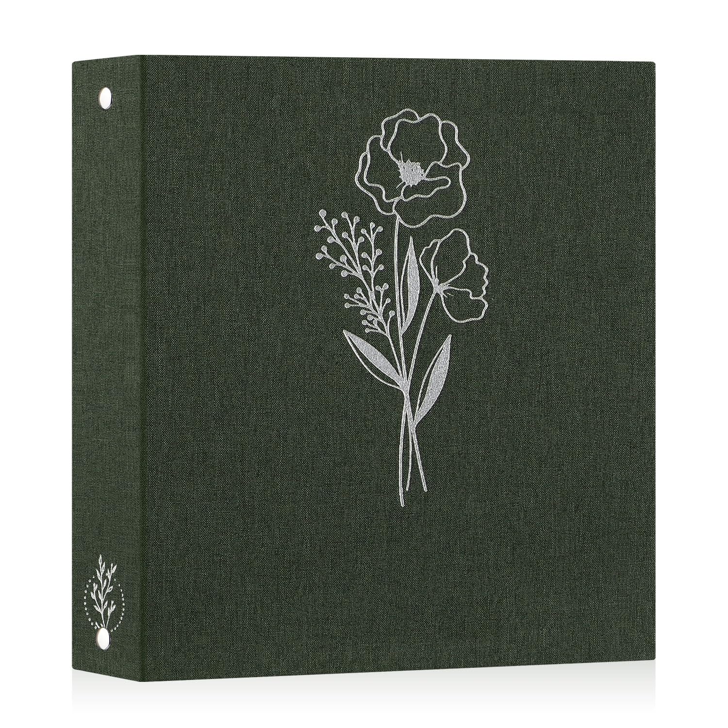 Snapklik.com : Lanpn 8.5x11 Inch Scrapbook Photo Album, Linen Cover ...