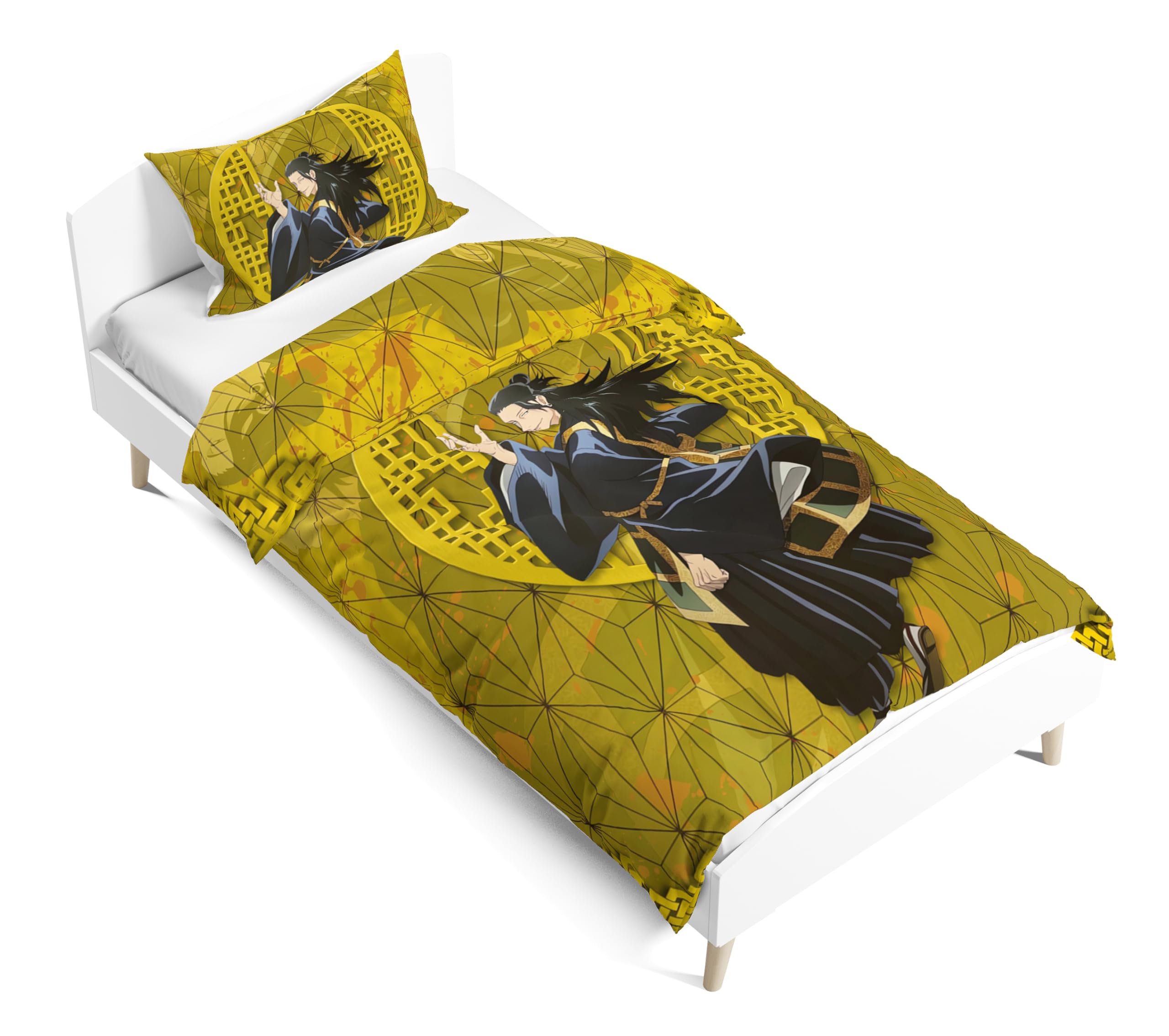 JJK Geto Suguru Twin Size - 3D Printed Jujutsu Kaisen Character Quilt ...