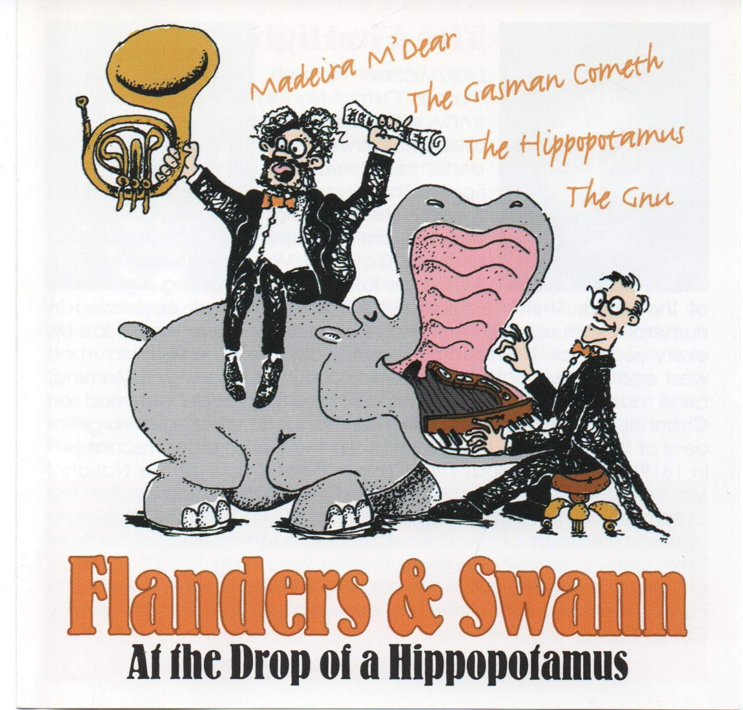 At the Drop of a Hippopotamus - Songs of Flanders and Swann performed ...