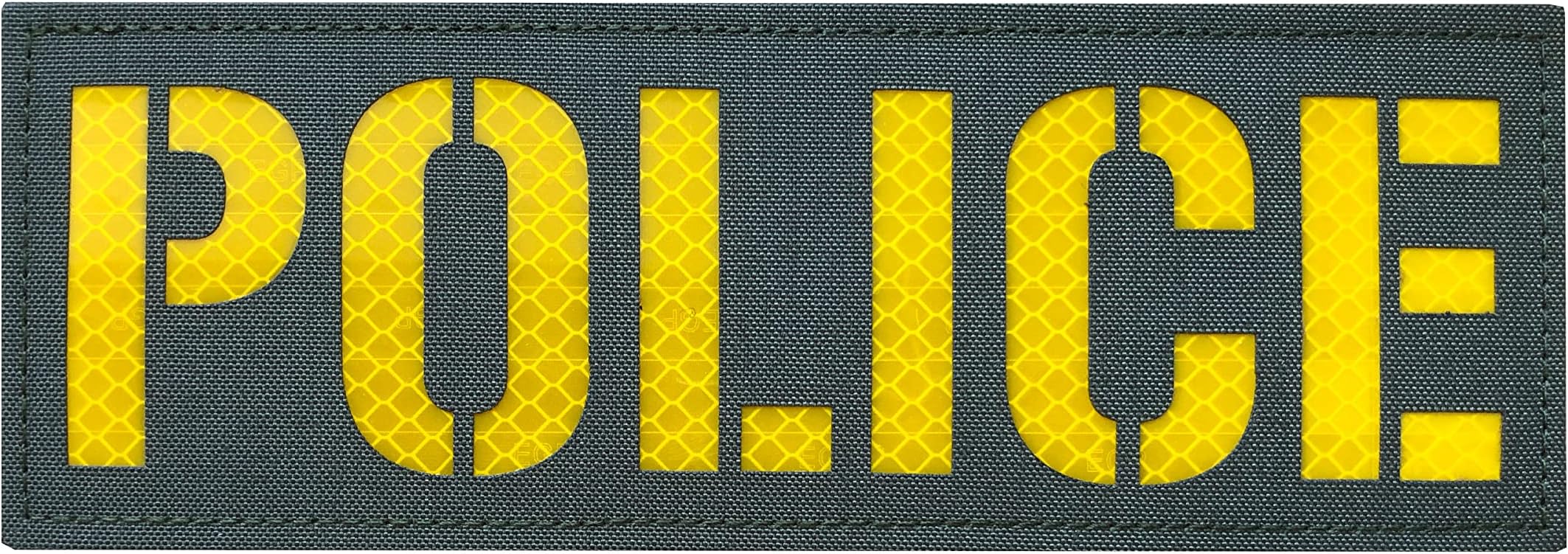 Amazon.com: 2 Pack Custom 2x3.5 inch Reflective Call Sign Laser Cut ...