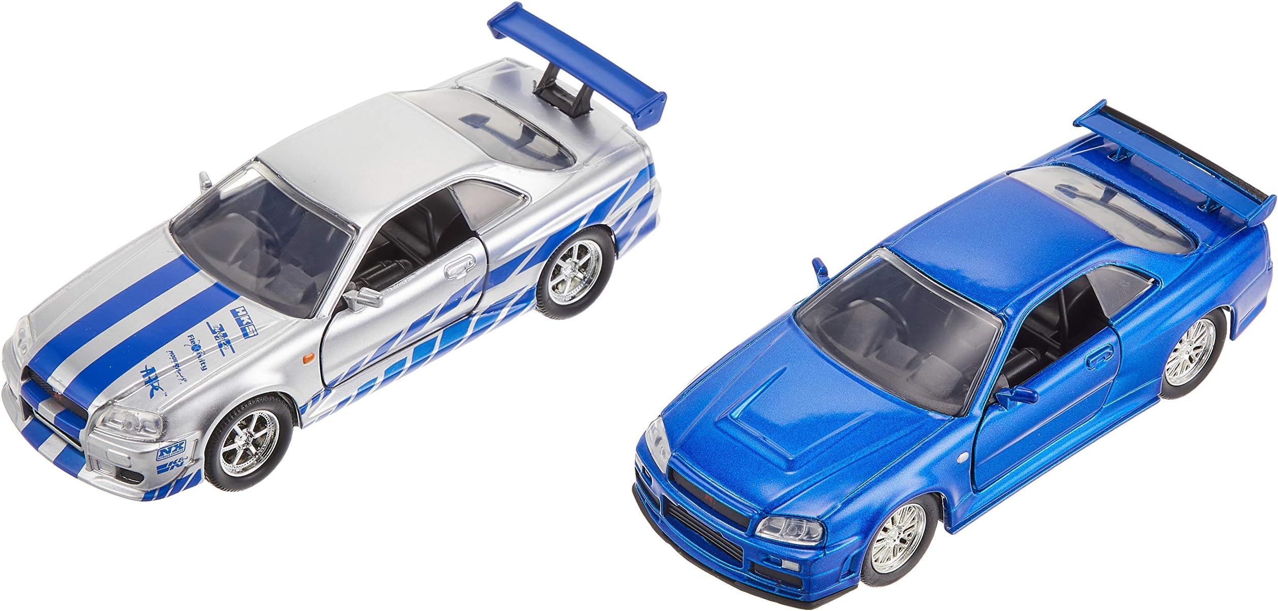 Jada Toys Fast & Furious Brian's Nissan Skyline Gt R R34 Silver ...
