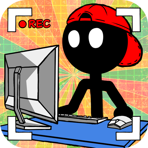 Vlogger Stickman Gamer Tuber Life | Go Viral: Clicker Tycoon - App on ...