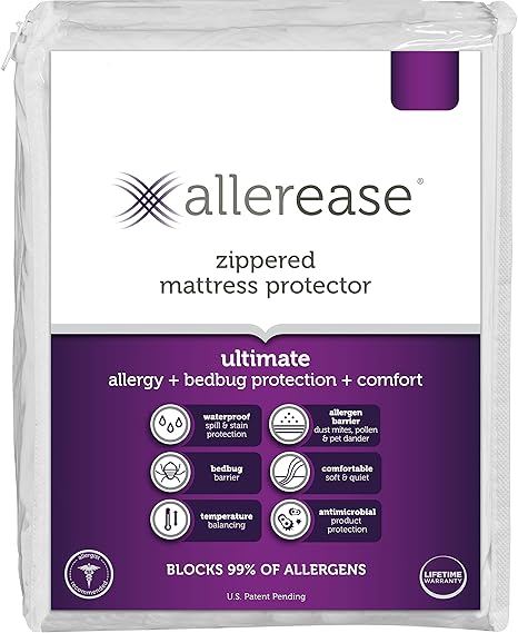 Amazon.com: AllerEase Ultimate Allergy Protection and Comfort Zippered ...
