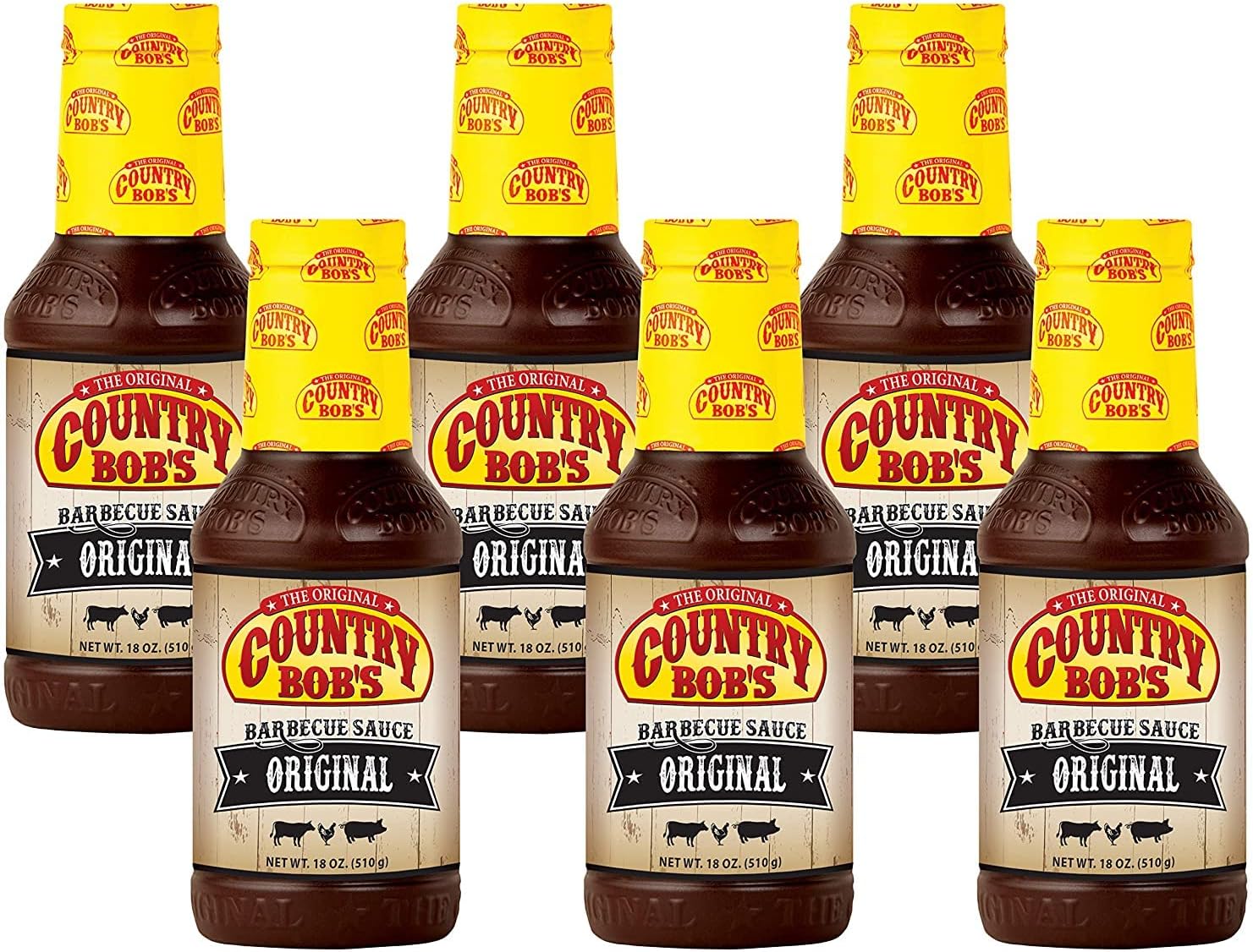 Amazon.com : Country Bob's All Purpose Sauce Spicy Hot - A Kick of ...