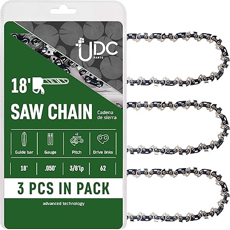Oregon S62 AdvanceCut Chainsaw Chain for 18-Inch Bar -62 Drive Links ...