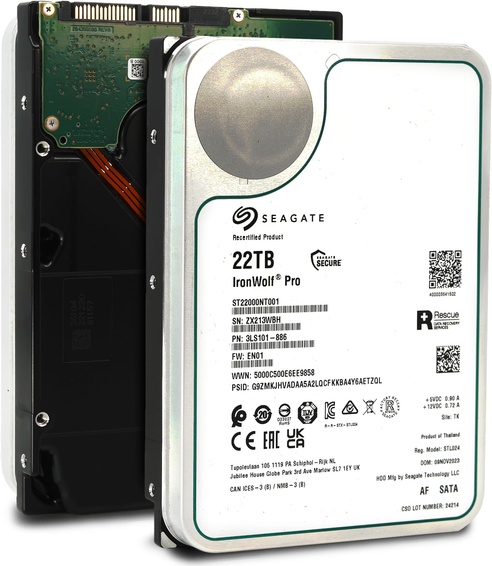 Amazon.com: Seagate IronWolf 6TB NAS Internal Hard Drive HDD – 3.5 Inch ...