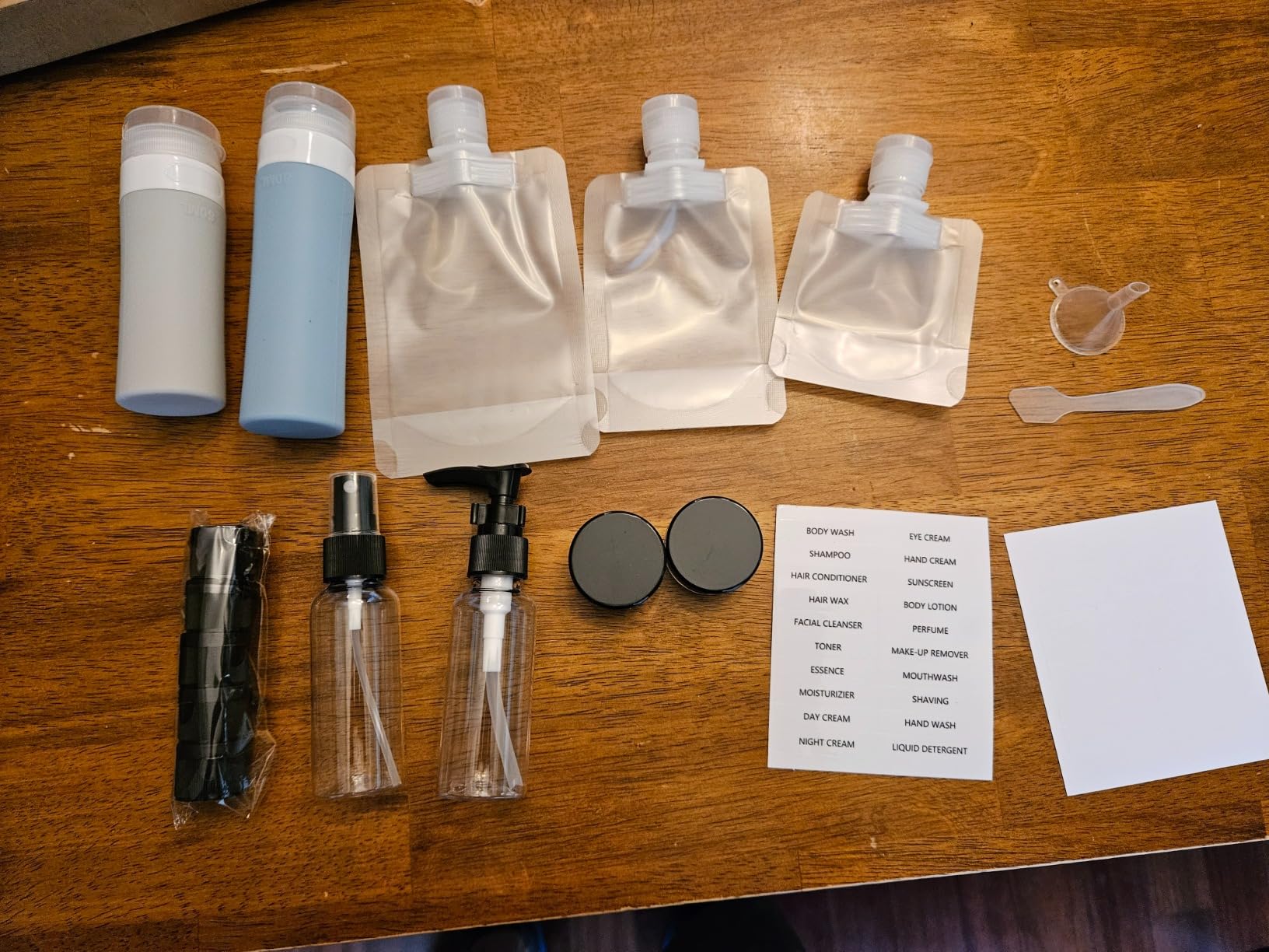 Amazon.com: NUTAKI TSA-Approved Travel Bottle Kit - Empty Silicone Leak ...