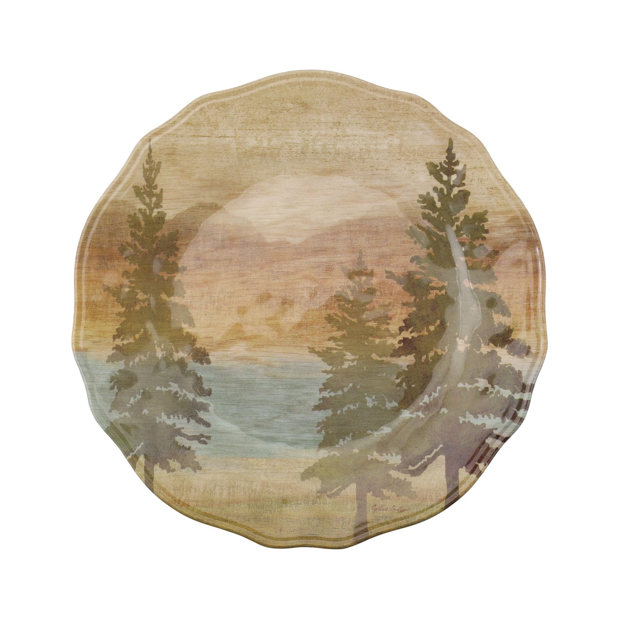 Snapklik.com : UPware 12-Piece Melamine Dinnerware Set, Includes Dinner ...