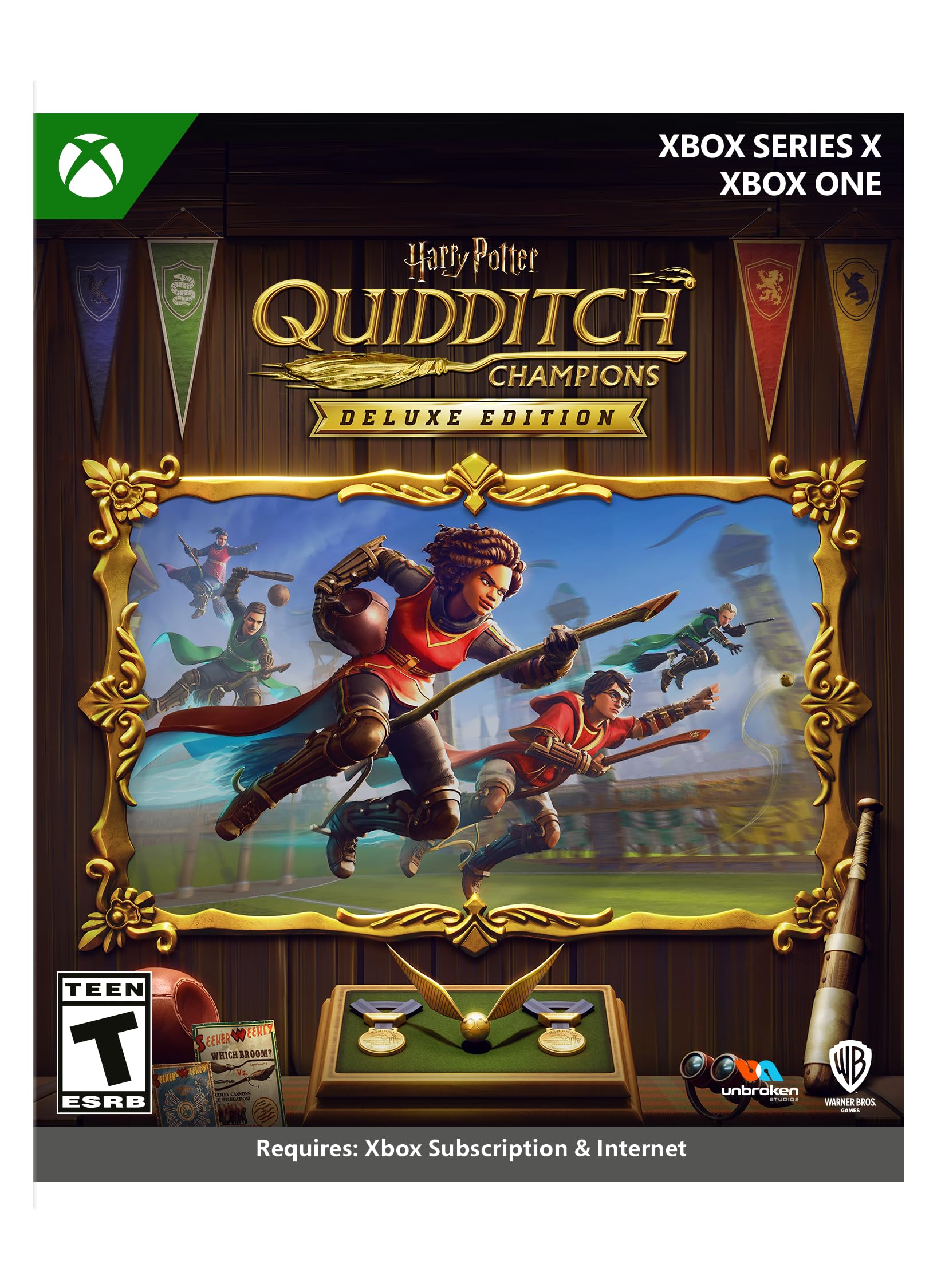 Amazon.com: Harry Potter: Quidditch Champions Deluxe Edition - Xbox ...