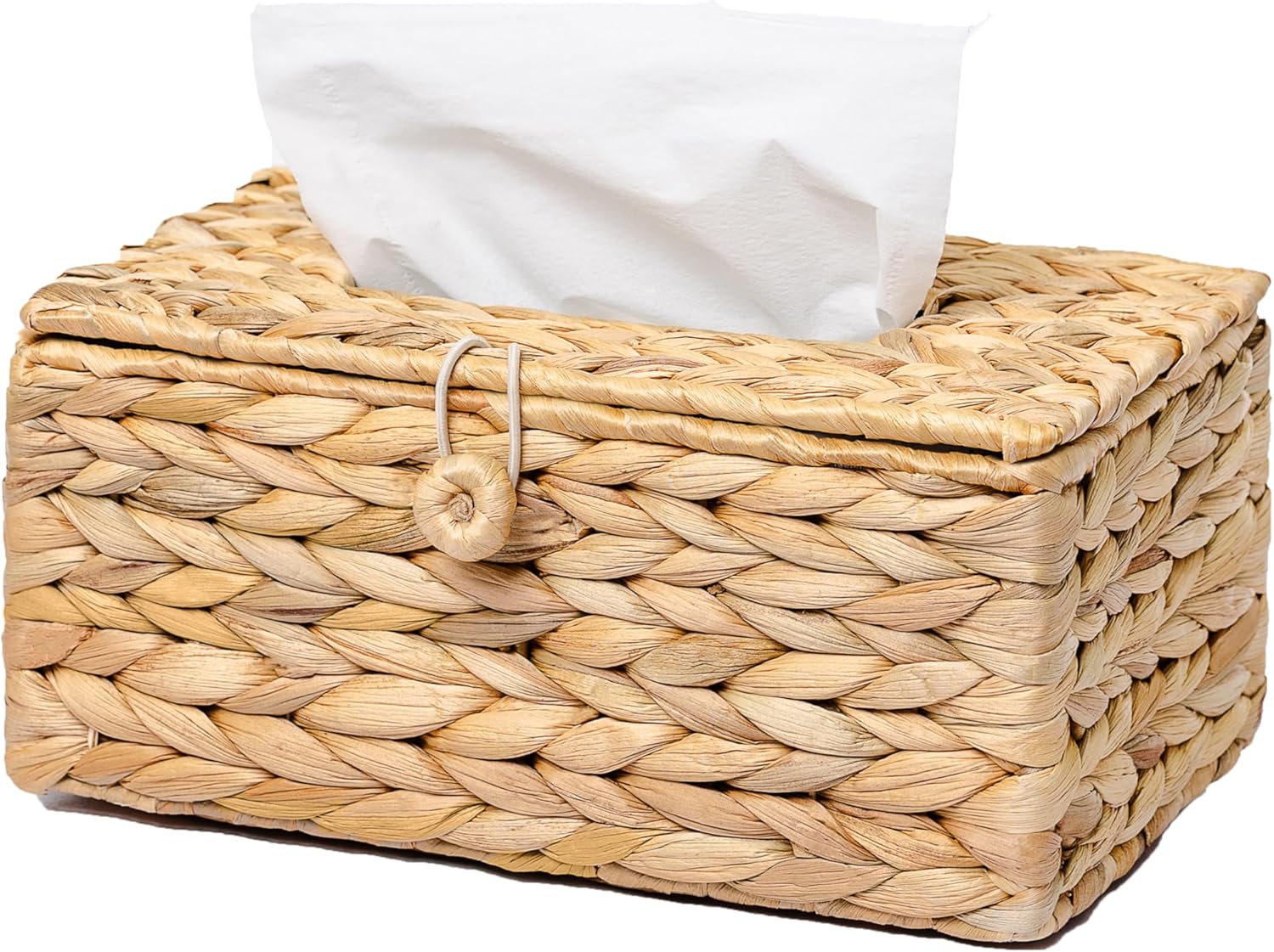 Amazon.com: MINHKUST Tissue Box Holder with Flip-Open Top, Tissue Box ...