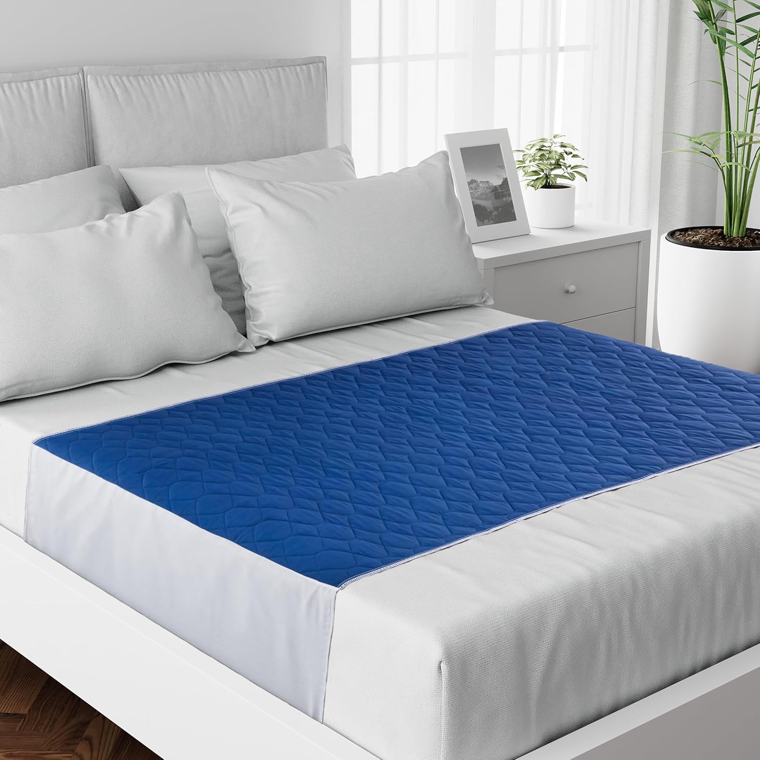 Lynmark® Waterproof Bed Protector with Tuck-In Flaps - Washable ...