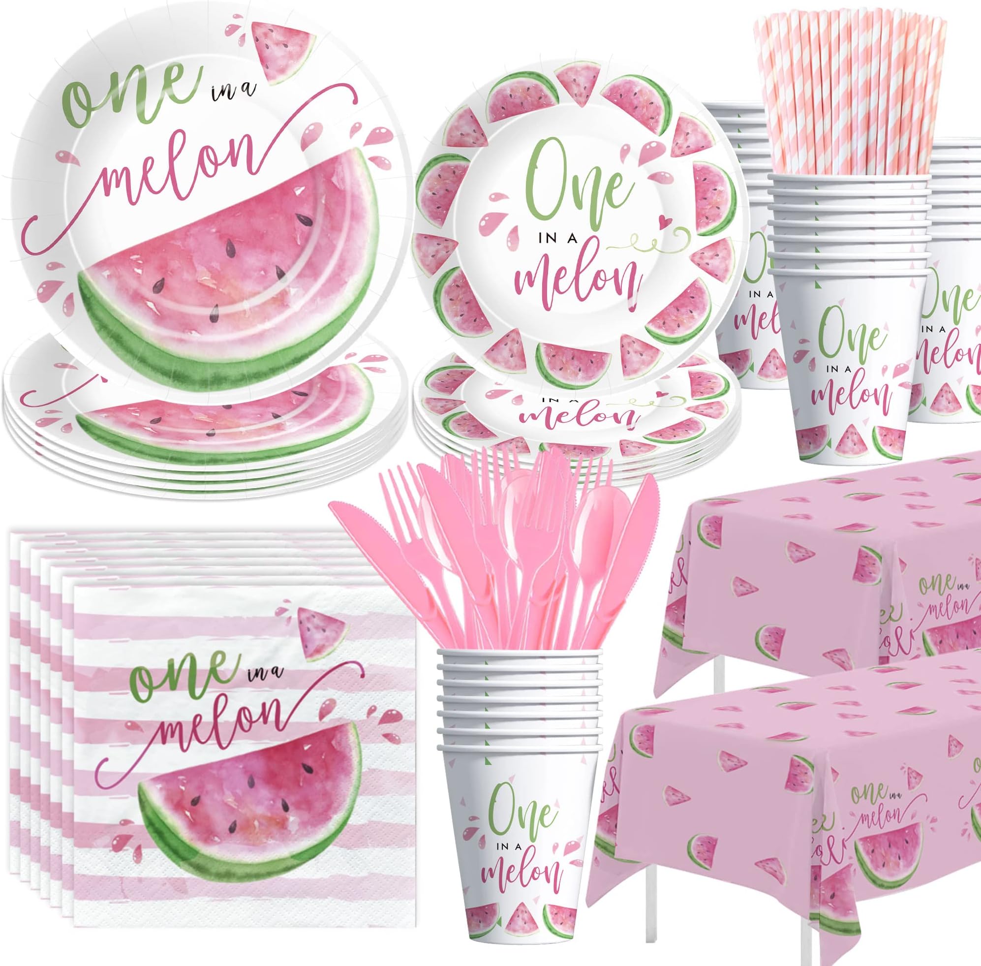 Amazon.com: Watermelon Party Decorations, One in a Melon party ...