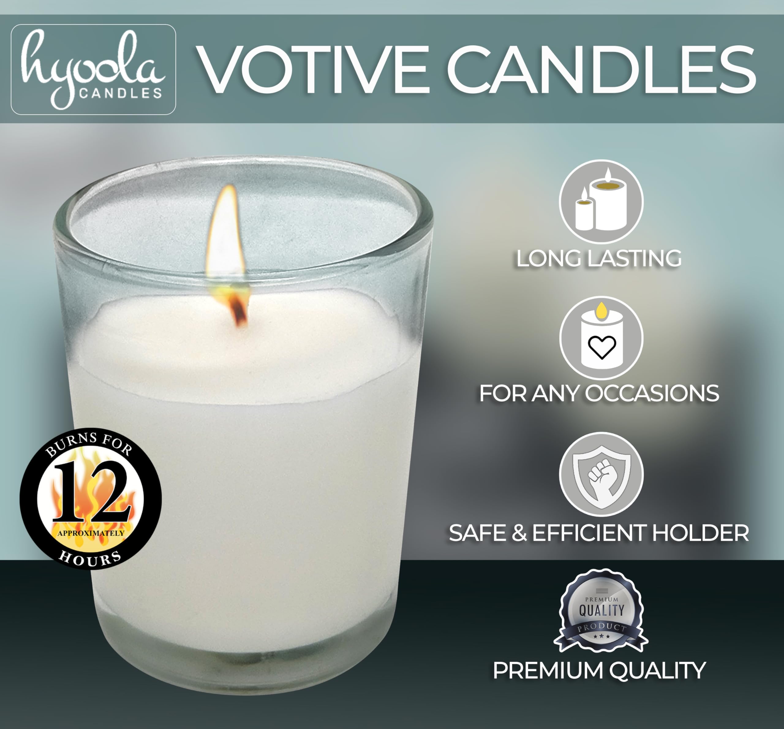 Velas Votivas Con Letras