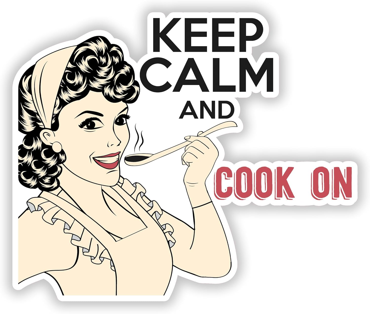 influent-uk Stickers for pressure cookers - Sticker Keep Calm and Cook ...