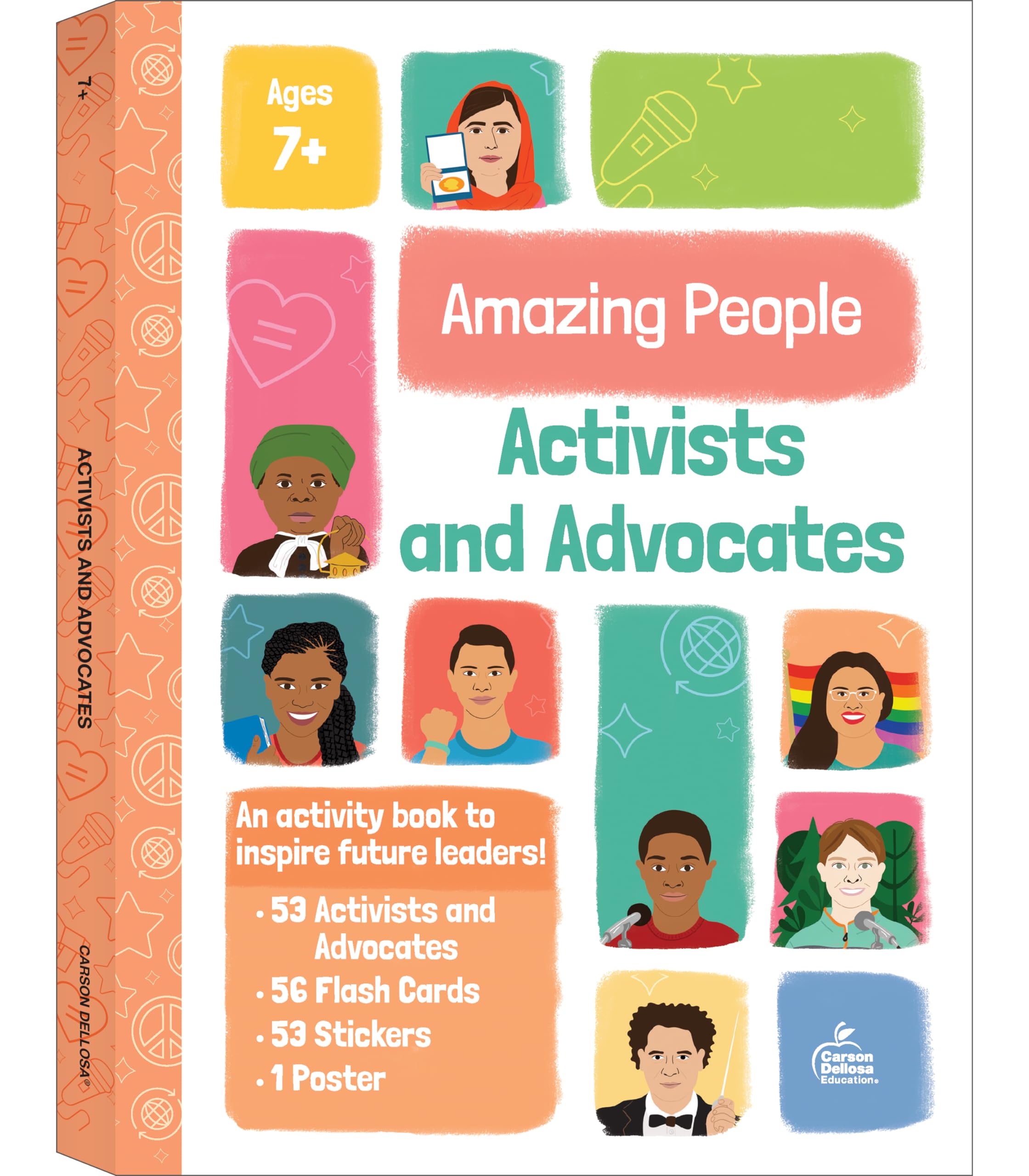 Amazing People: Activists and Advocates Children's Activity Book, 1st ...
