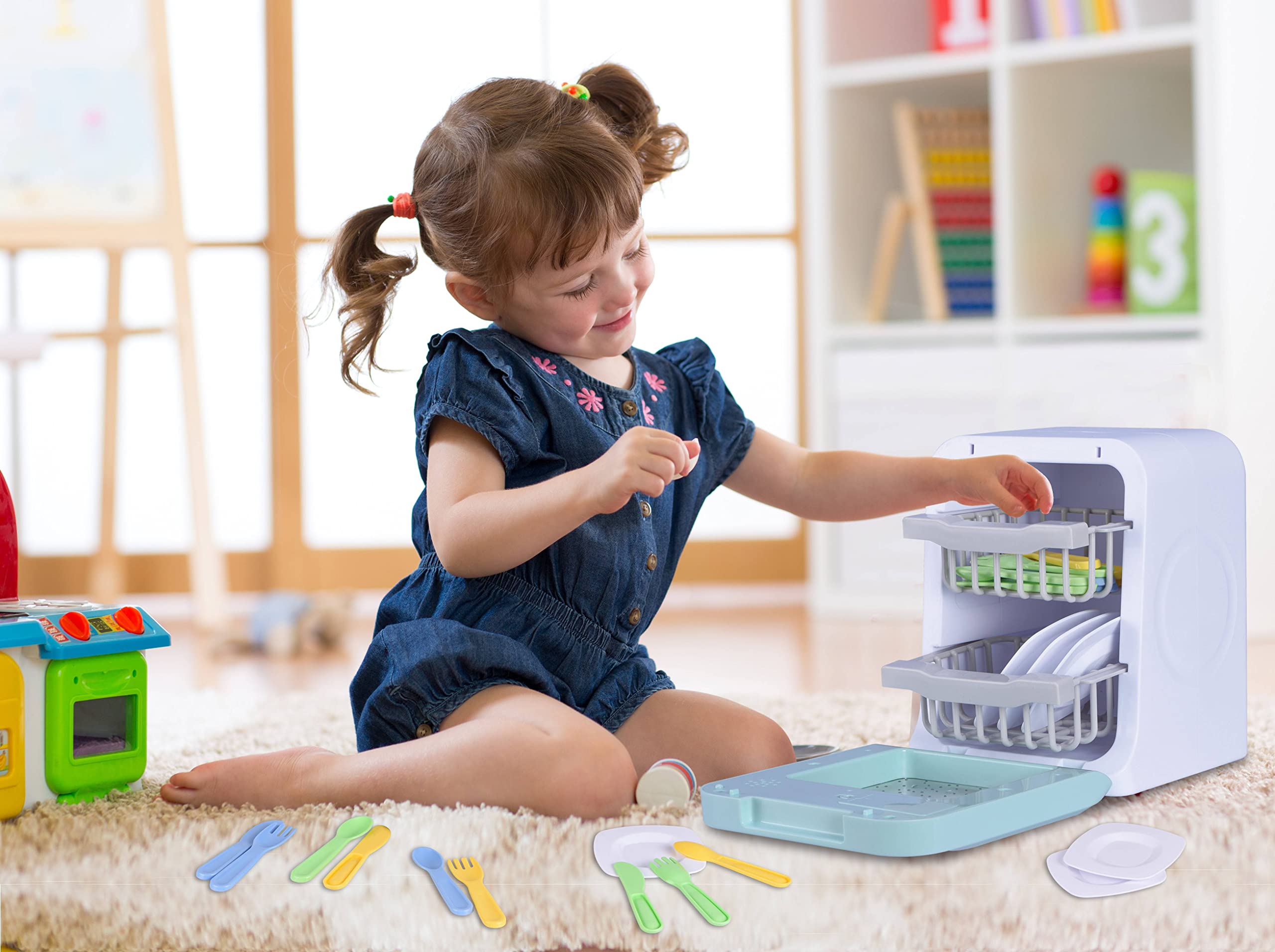 Snapklik.com : Nothing But Fun Toys My First Dishwasher Lights & Sounds ...