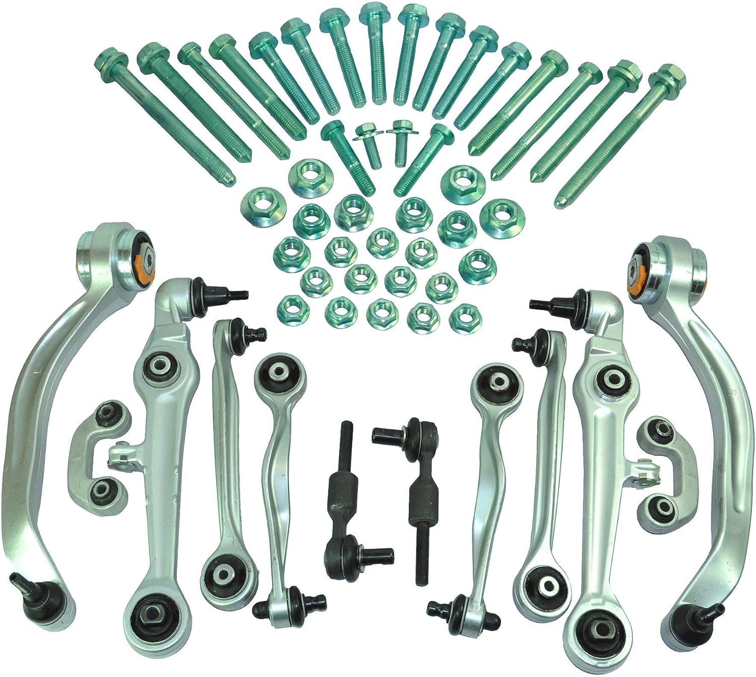 D2P Suspension Track Control Arm Kit Replacement Front Compatible With ...