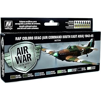 Amazon.com: Vallejo RAF Colors Special Battle of Britain 'Air War Color ...