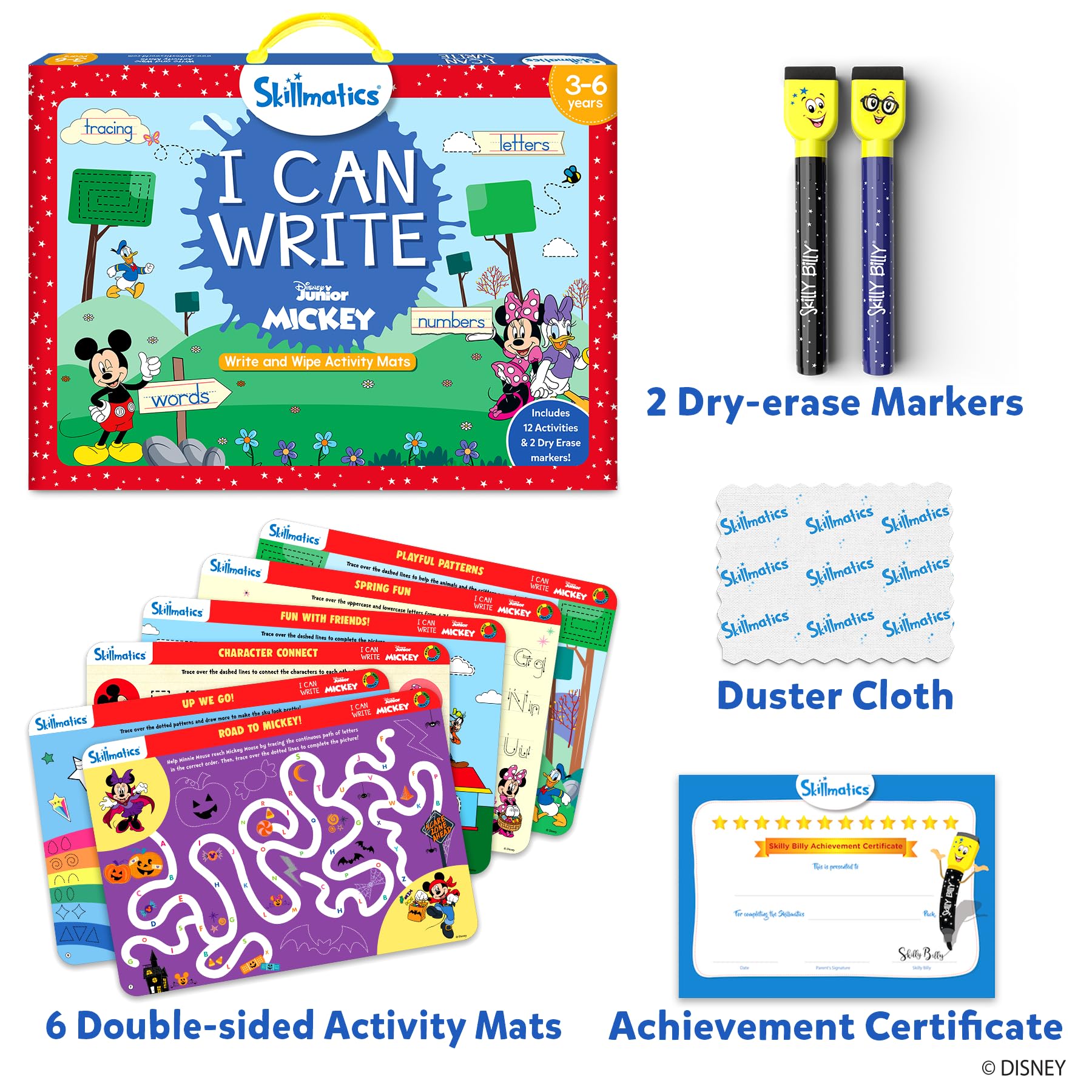 Snapklik.com : Skillmatics I Can Write Disney Junior Mickey Mouse ...
