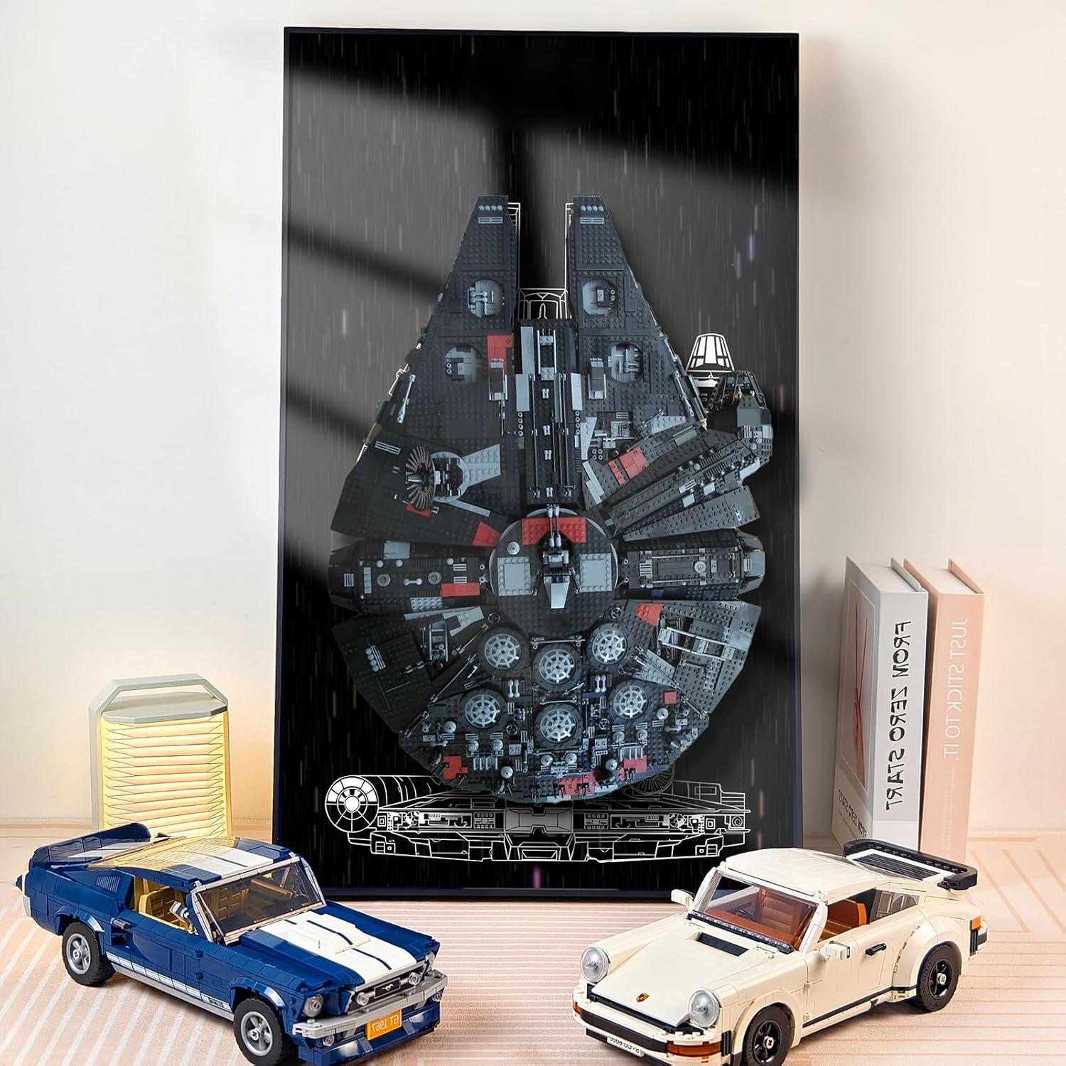 Amazon.com: Display Wall Frame Compatible with LEGO Star Wars The Dark ...