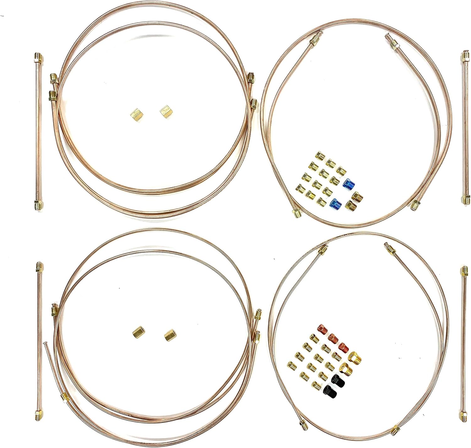 Amazon.com: The Stop Shop 3/16 Inch and 1/4 Inch Copper Nickel Brake ...