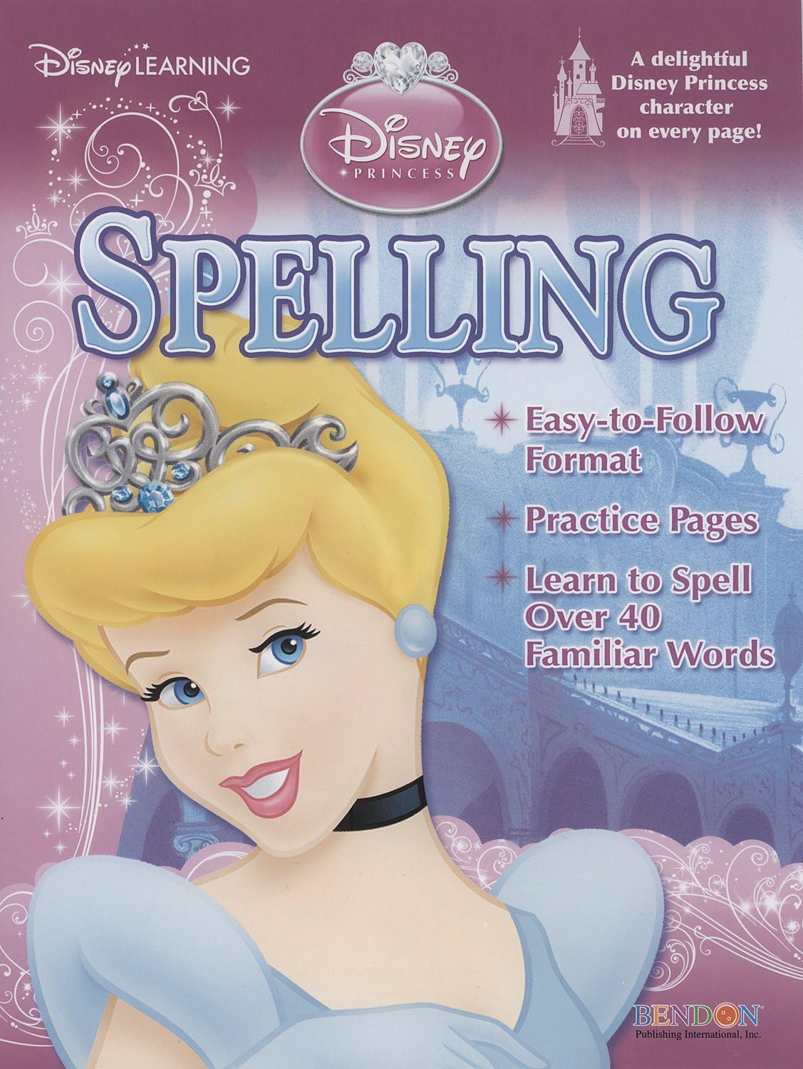 Amazon.com: Disney Princess Spelling 32 Page Workbook Learn to Spell ...