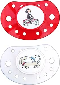 ESSKA Classic Latex (White/Red, Pack of 2) : Amazon.co.uk: Baby Products