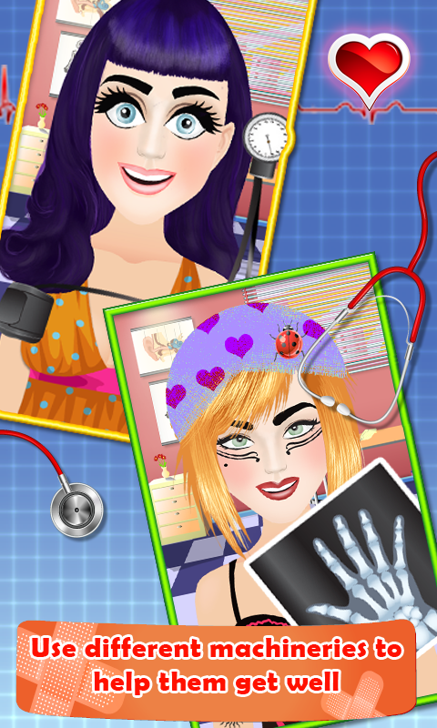 Celebrity Doctor FREE - Kids Hospital Patients Game:Amazon.com:Appstore ...