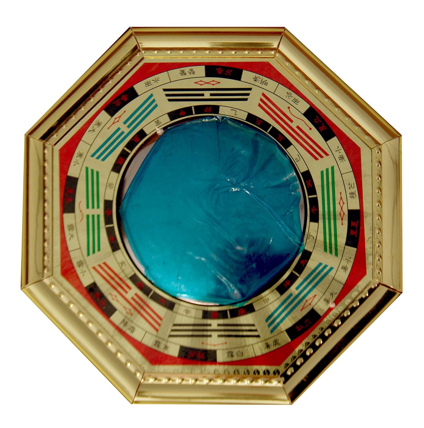 Buy 9tees Mart Vastoo Fengshui Big Pakwa Mirror for Protection and ...