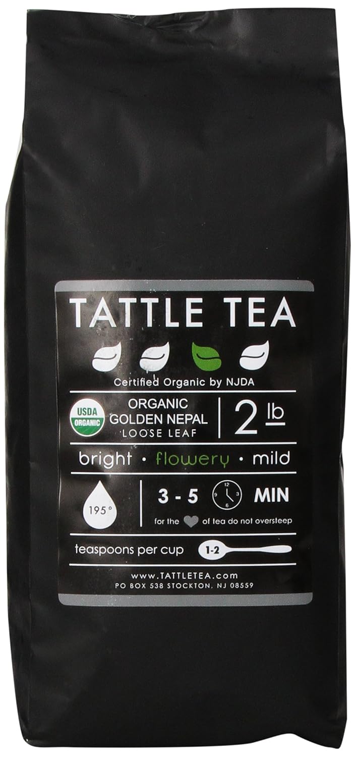 Amazon.com : Tattle Tea Organic Golden Nepal, 2 Pound : Grocery ...