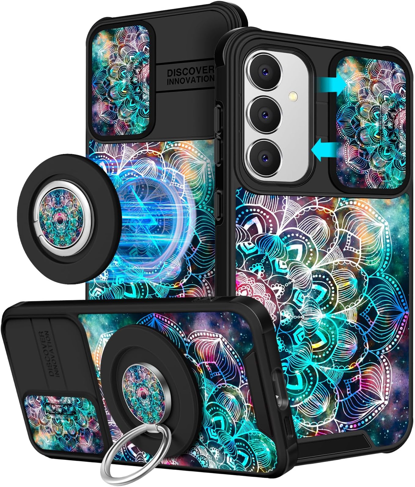 Amazon.com: Funermei 【2in1 for Samsung Galaxy S24 Plus Case Women Cute ...