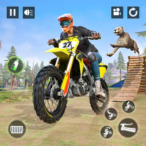 Bike Race Simulator Games: Animal Bike Stunt Racing games offline. Play ...
