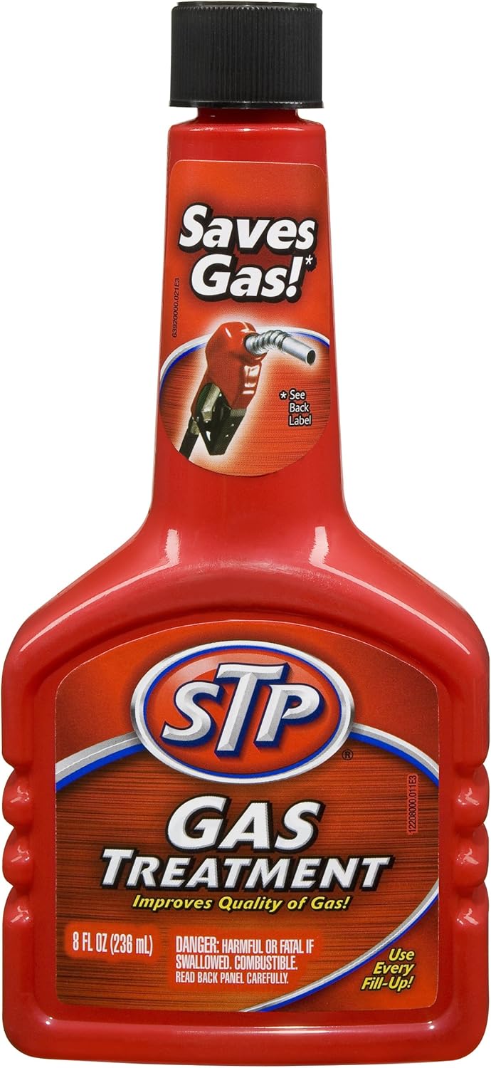 Amazon.com: STP Gas Treatment, 8-Fluid Ounce Bottles (Pack of 12 ...
