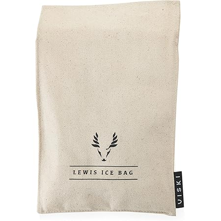 Amazon.com | Viski Lewis Ice Bag, Professional Grade Canvas Ice ...
