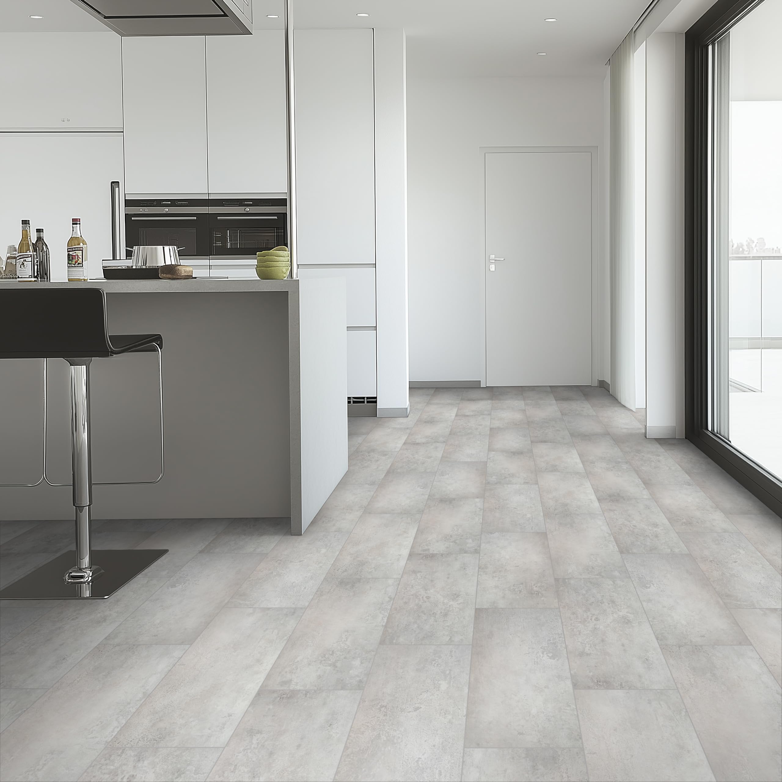 Snap Lock Tile And Floor Working With SnapStone, A Floating Porcelain