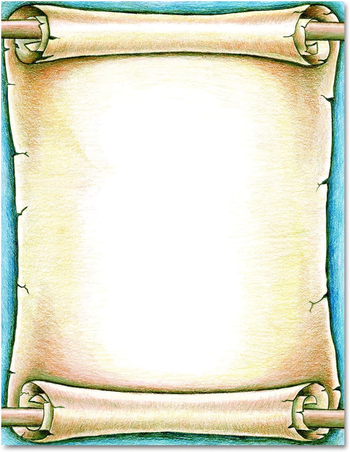 Geographics Design Paper, Scroll, 24 lb, 8.5 x 11 Inches, 100 Sheets ...