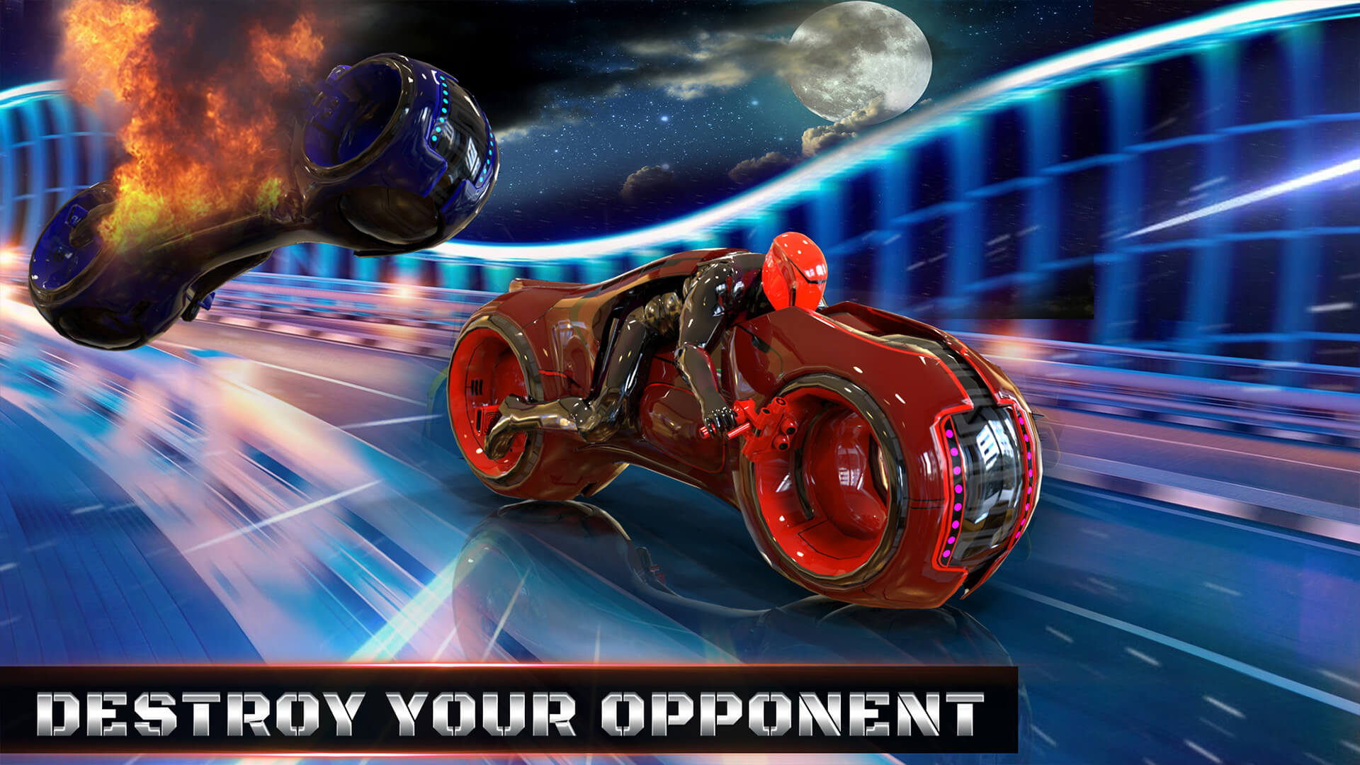 Tron Bike Racing Games Free - Tricky Bike Stunts - App on Amazon Appstore