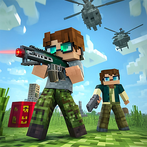 Pixel Gun 𝟹D : Multiplayer shooter with skin creator - App on Amazon ...