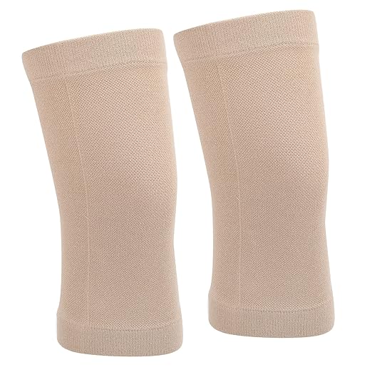 2pcs Knee Sleeves, Pure Cotton Compression Knee Sleeve Ultrathin Cotton ...