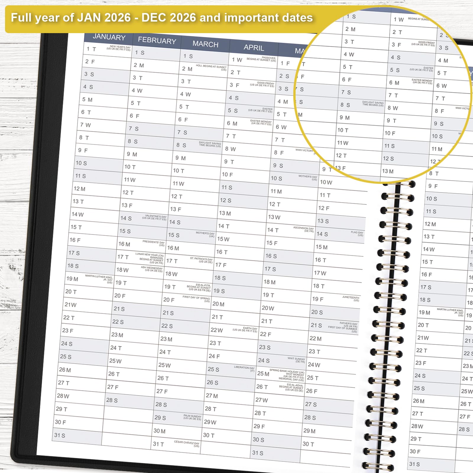Snapklik.com : 2026 Appointment Book - Appointment Planner 2026 From ...