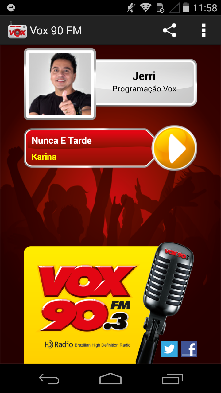 Vox 90 FM - App on the Amazon Appstore