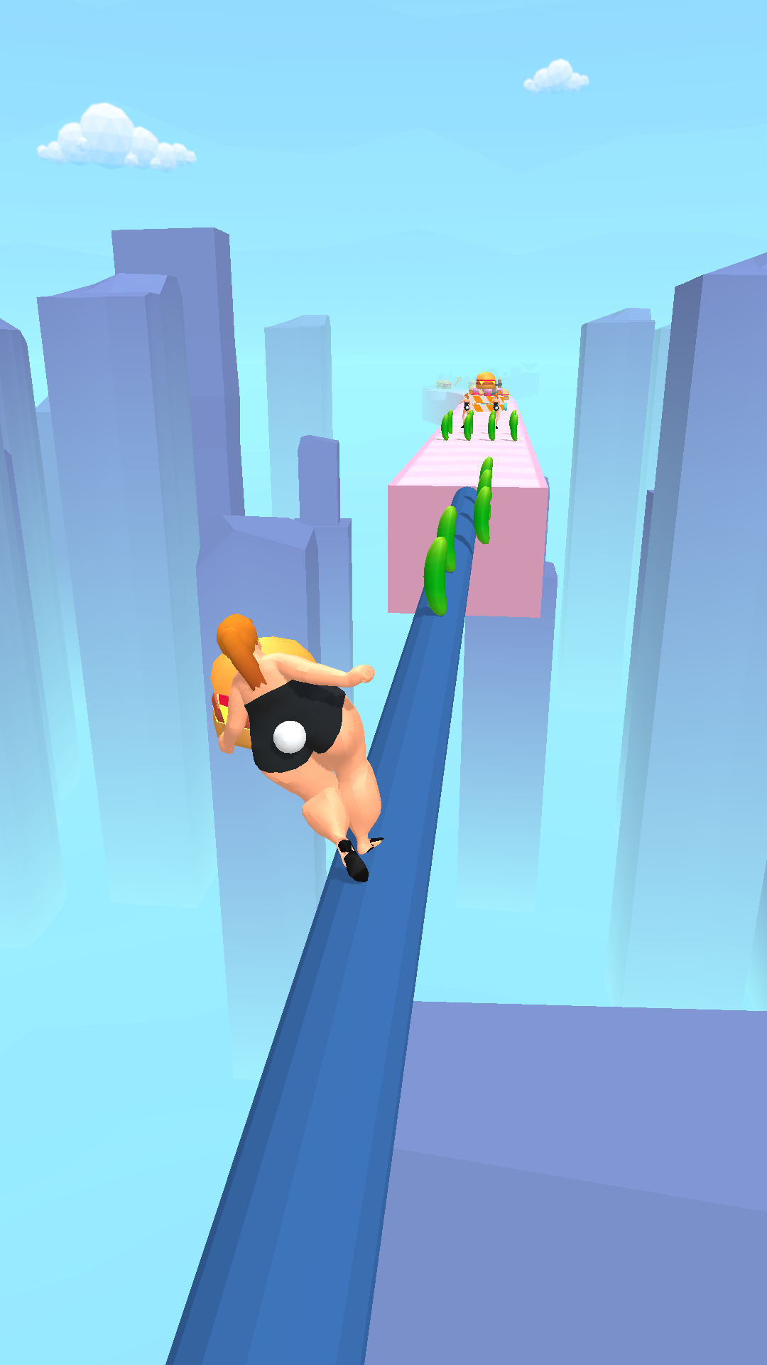 Twerk run body girl race fun 3d game 2022 new twerking belly runner ...