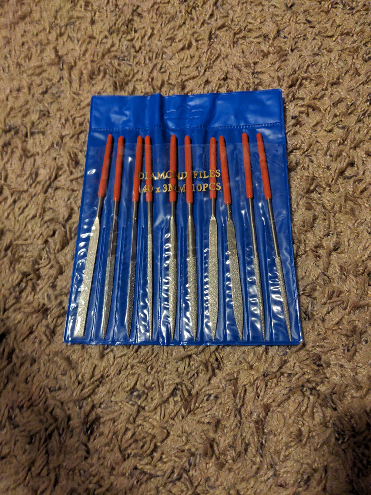 Amazon.com: Cheerock 10Pcs Bass Guitar File Set Fret Nut Files with ...