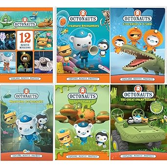 Amazon.com: Octonauts 6 DVD Set: 12 Rescue Missions/Creature Encounters ...