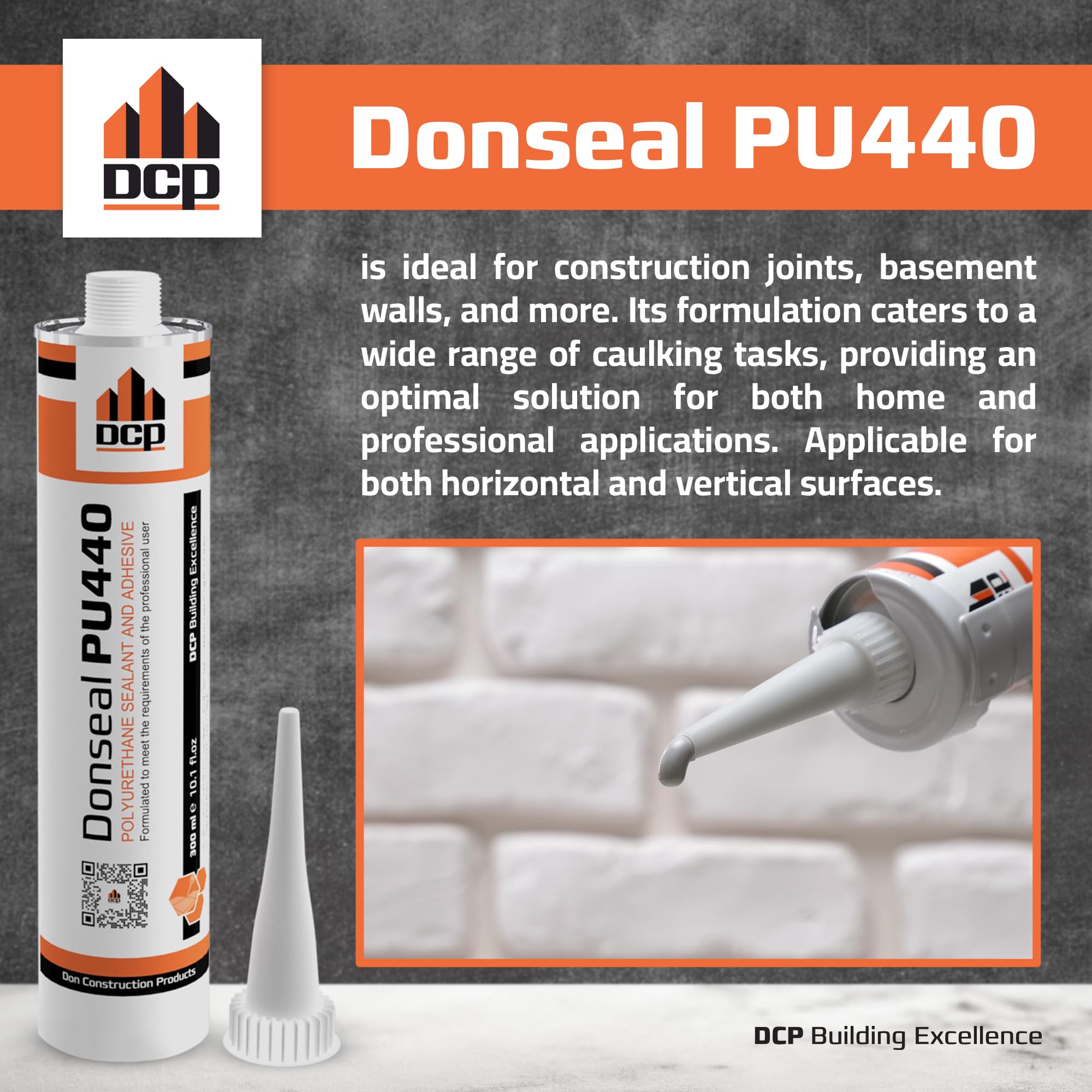 Snapklik.com : DCP Donseal PU440 Polyurethane Concrete Sealant 1 Pack ...