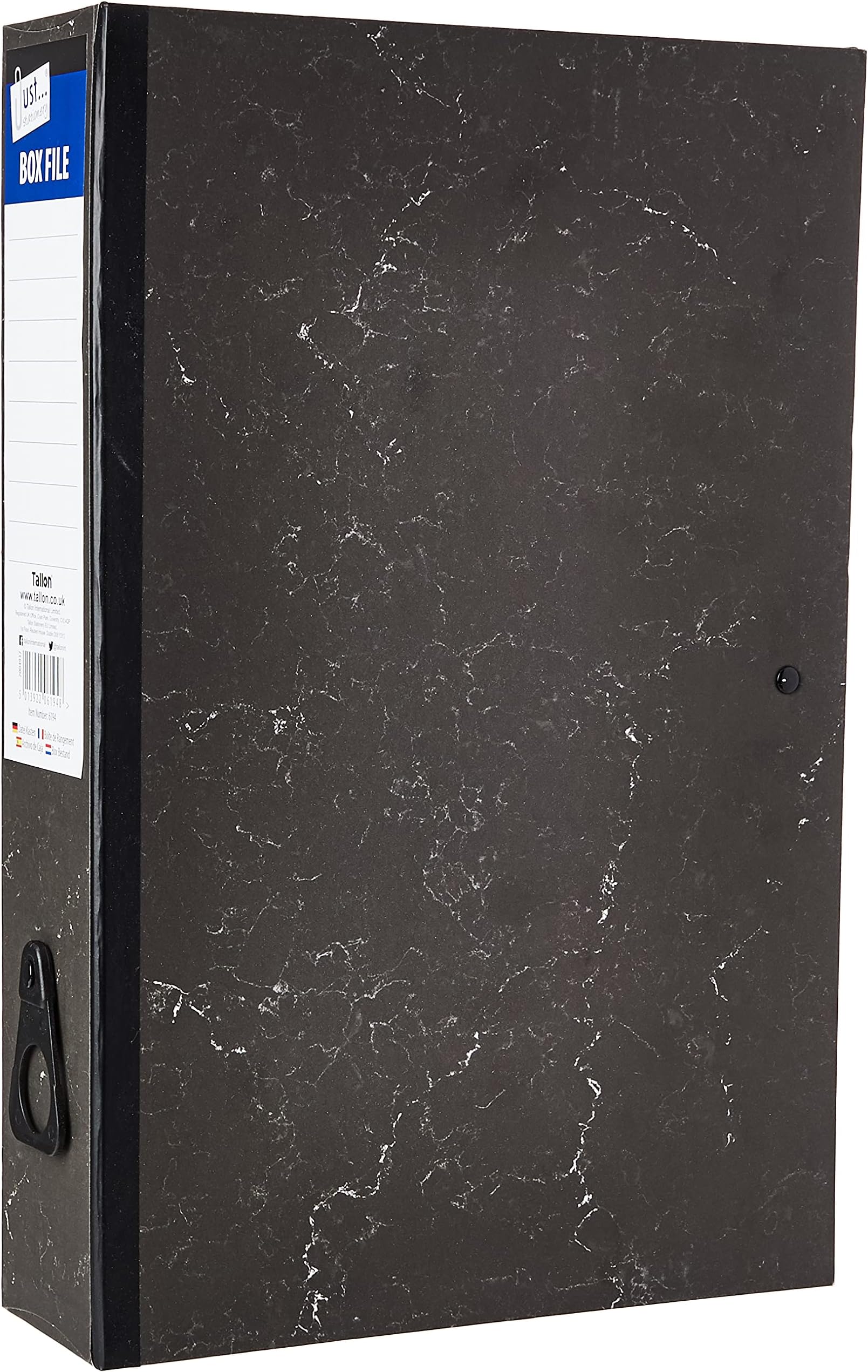 Just Stationery Box File, Black : Amazon.co.uk